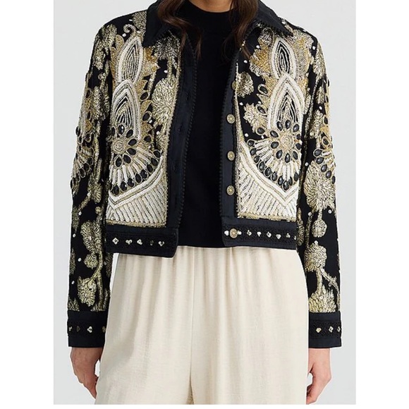 talisman | Jackets & Coats | Torero Beaded Embellished Design Point ...